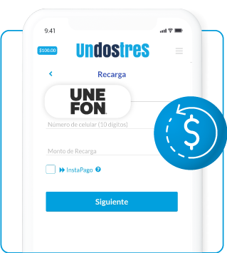 ¿Cómo recargar Unefon por Internet? - Recargas UnDosTres