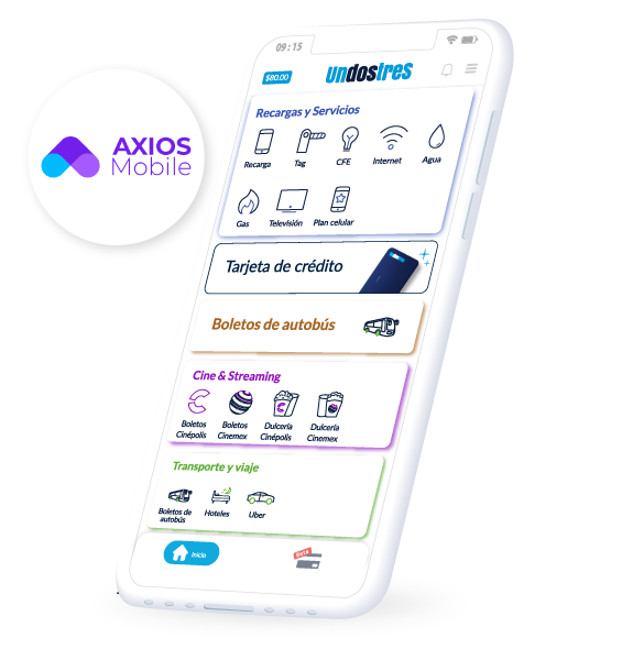 ¿Cómo hacer recargas Axios Mobile? - Recargas UnDosTres